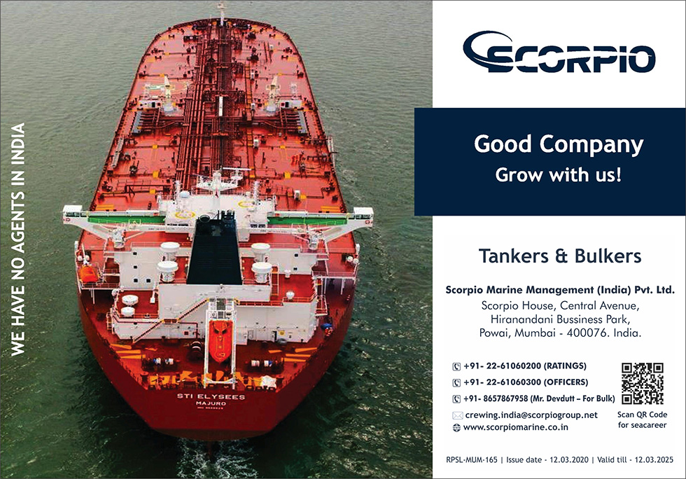 Scorpio Marine Management | Seajobs | Seajob Hunt